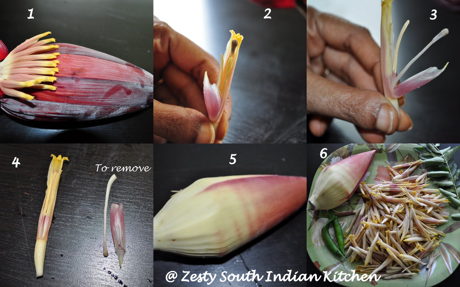 Vazha Koombu Thoran/ Banana Blossom Flower Stir Fry with Coconut ...