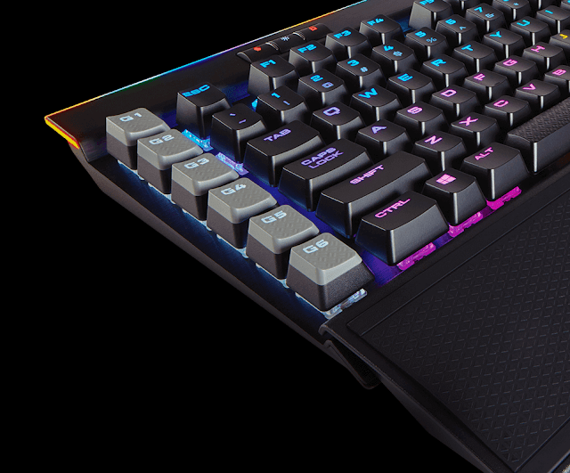 Panda's blog: Corsair K95 RGB Platinum 電競鍵盤發表