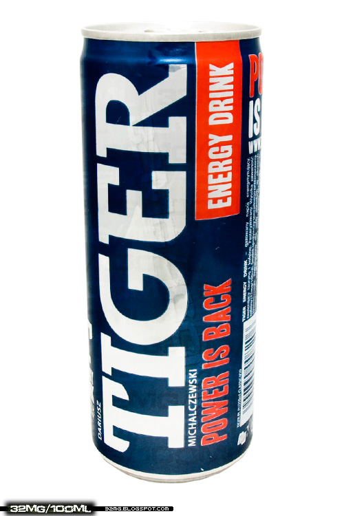 32MG/100ML Energy Drinks collection: Tiger - Power is Back