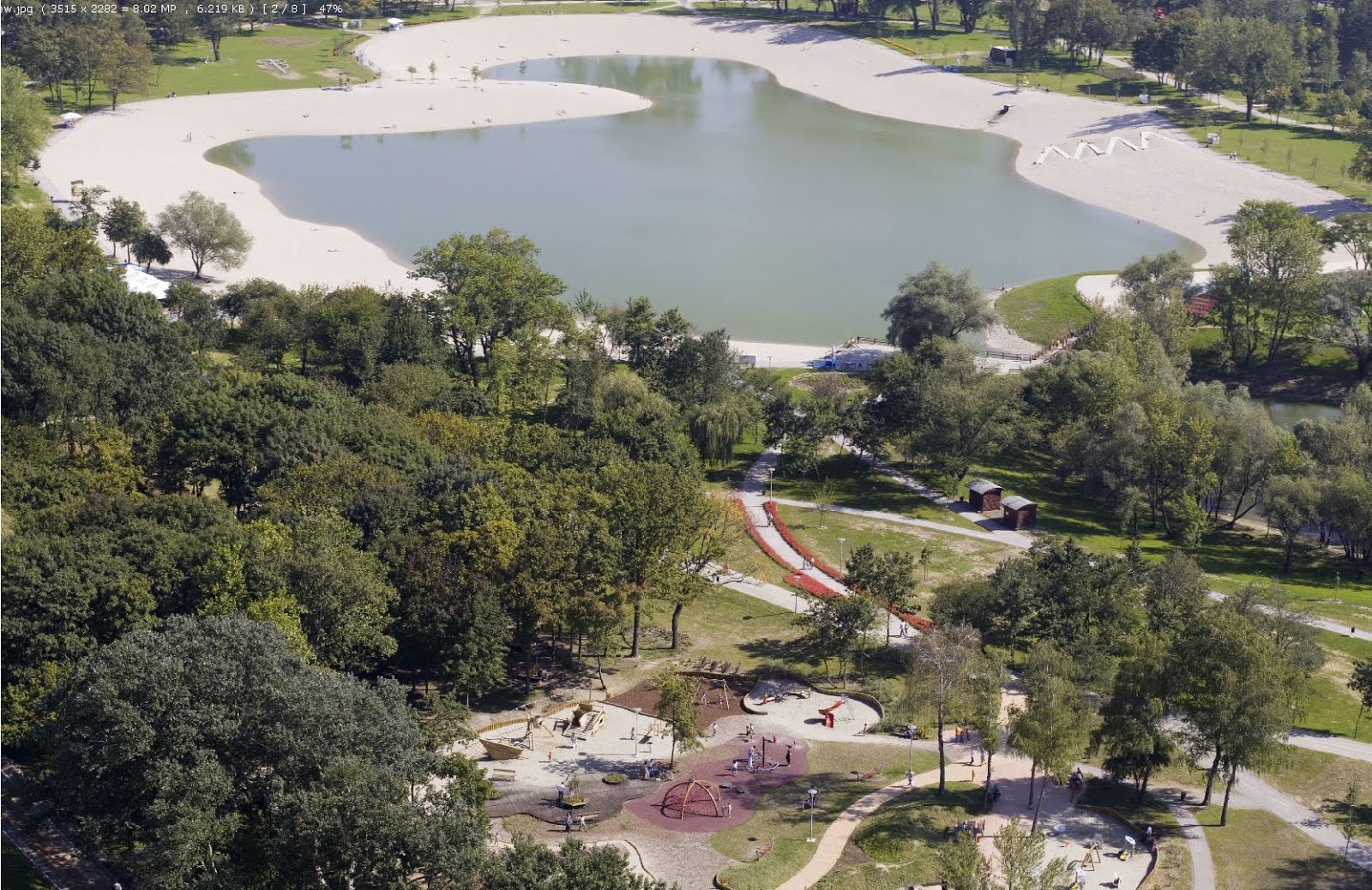 Zagreb urban'tee: Bundek u slici