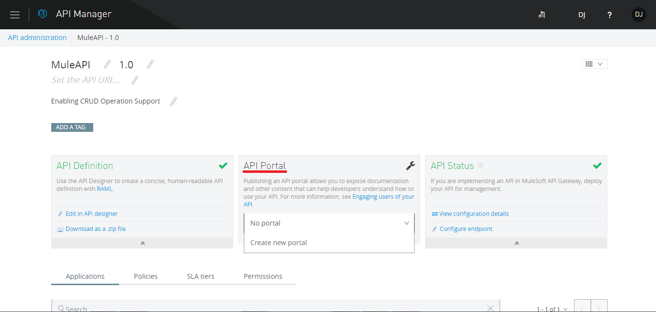 Mule ESB Tutorials: Design Mule API Portal