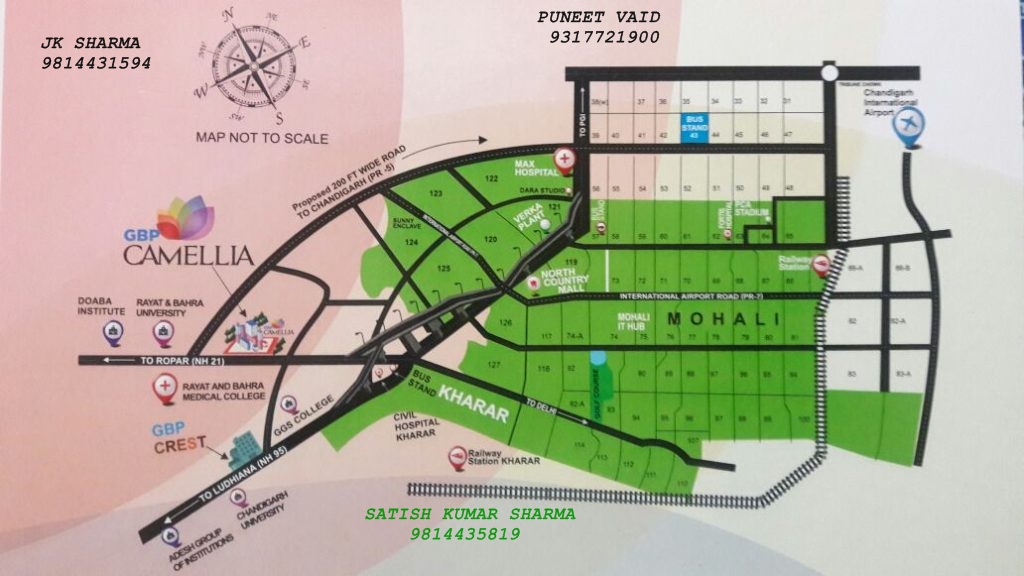 GBP Camellia Floors Kharar | GBP Camellia Floors Kharar Mohali, 2 bhk 3 ...