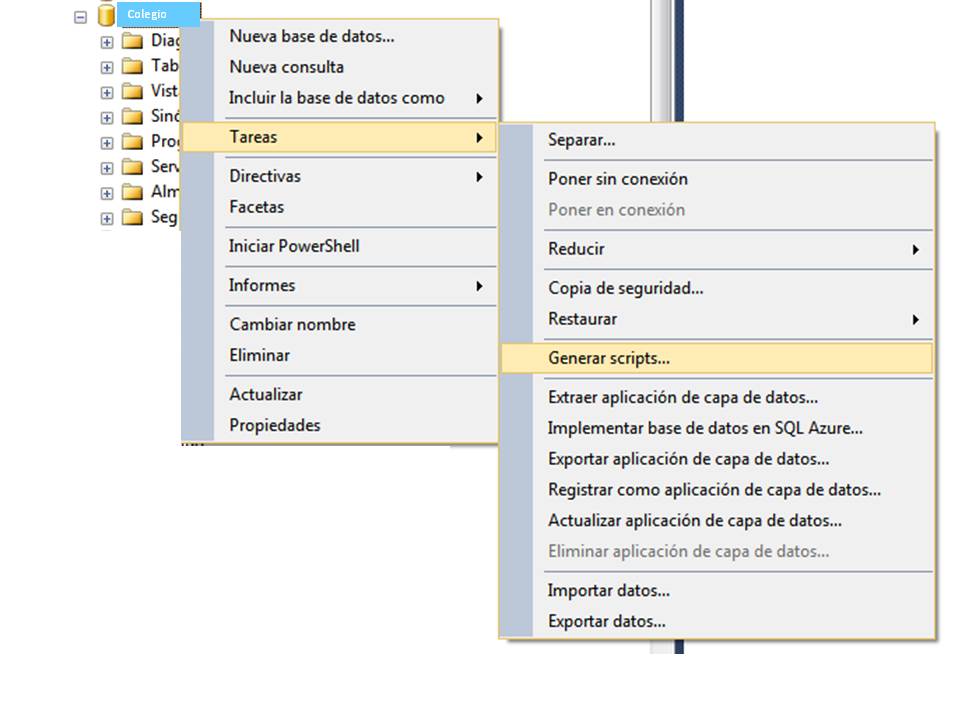 Crear base de datos en Sql Server ~ Informática para principiantes