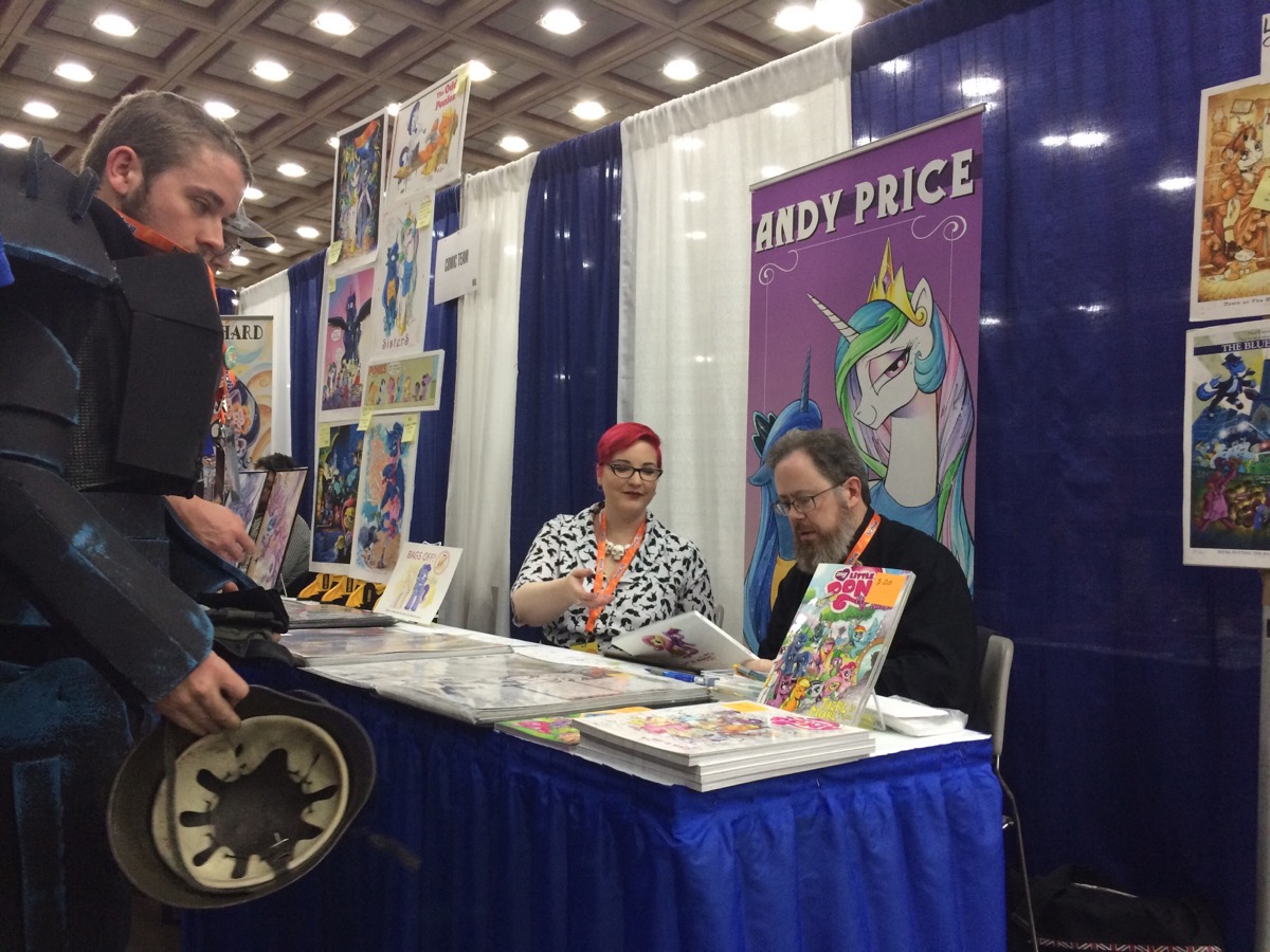 Equestria Daily - MLP Stuff!: BronyCon Coverage: MLP IDW Comic ...