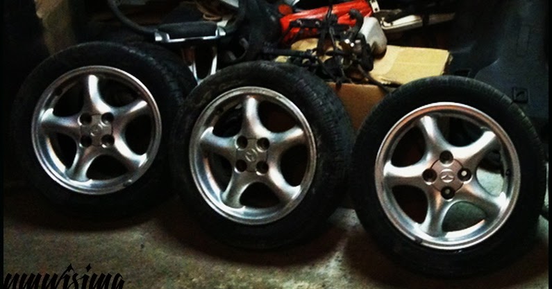 JDMbits: Mazda Mx5 Miata NBFL Enkei Alloy Wheels!
