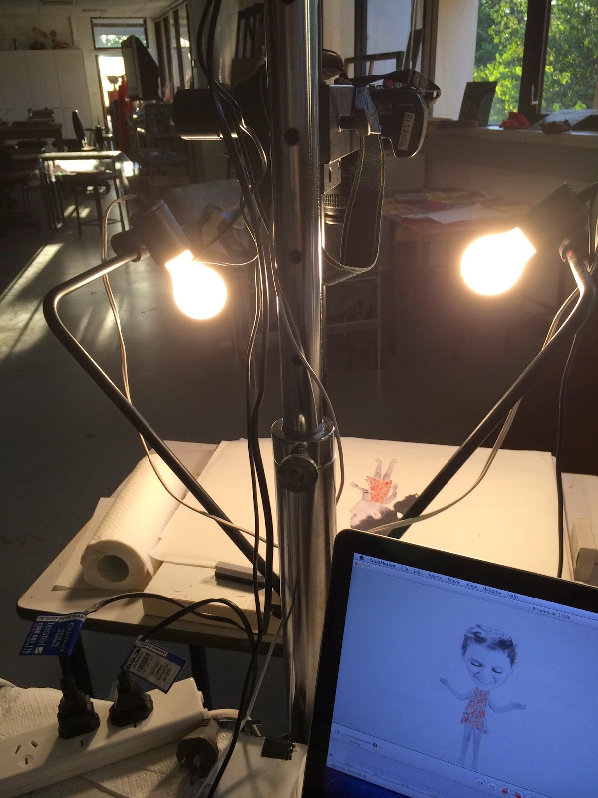 Stop Motion Animation!: Post #16 Making of the cutout animation!