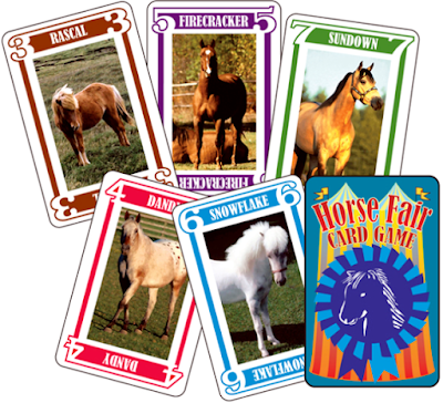 The Playful Otter: Horse Fair Card Game
