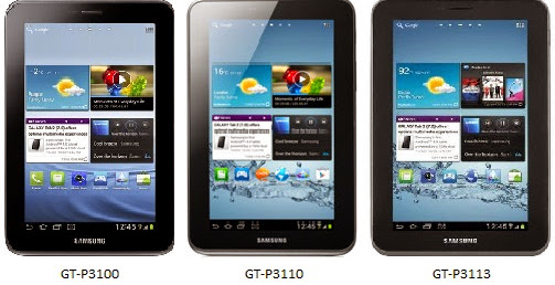 Samsung Galaxy Tab 2 7.0 (GT-P3100, GT-P3110 y GT-P3113).: 2015