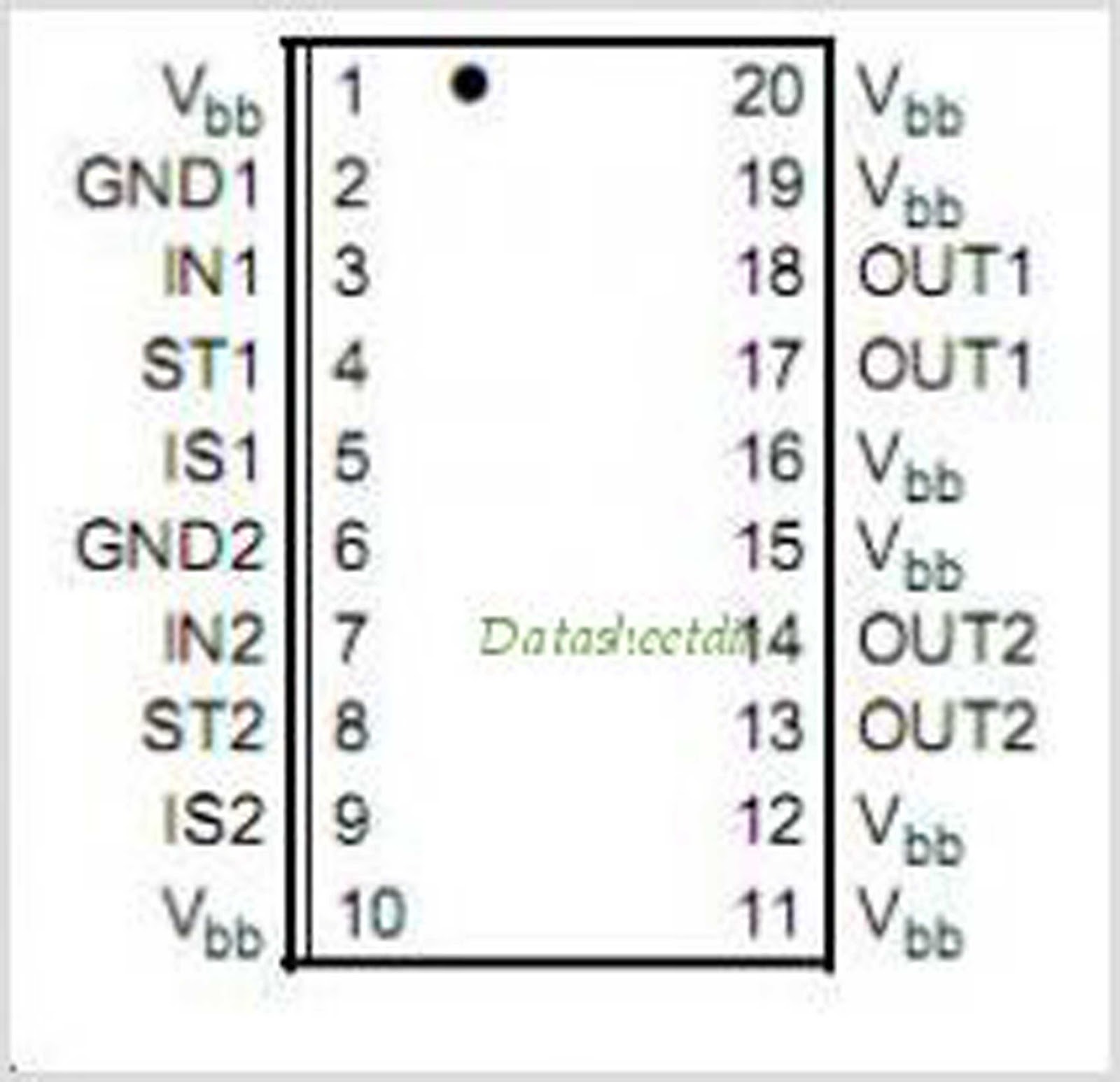 BTS 740 S2 BTS740S2 Control Turn Signal Lamp IC Chip For Mazda ...