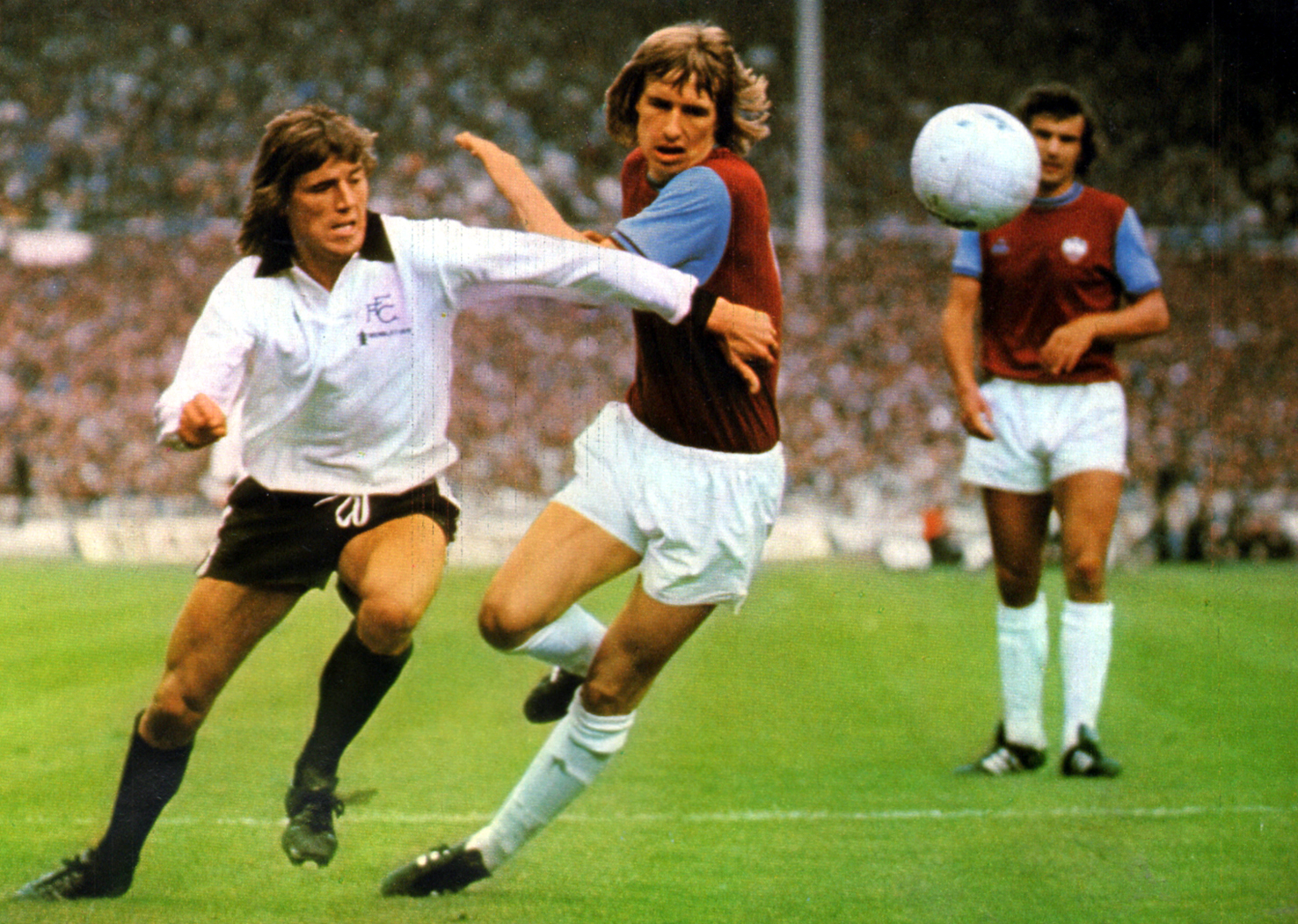 FA CUP FINAL 1975. West Ham vs Fulham.