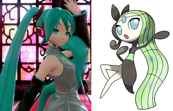 Pseudo-Mew: Les Pokémon humanoïdes.