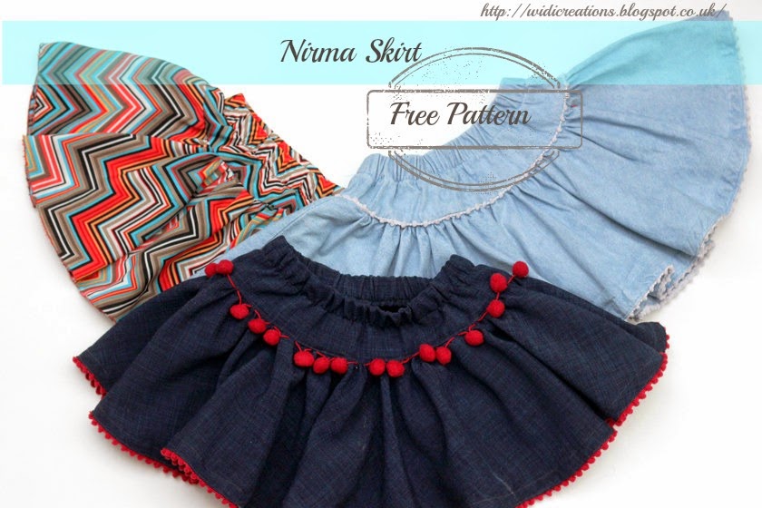 WIDI | Sewing blog | Step by Step instructions | Tutorials: Nirma skirt ...