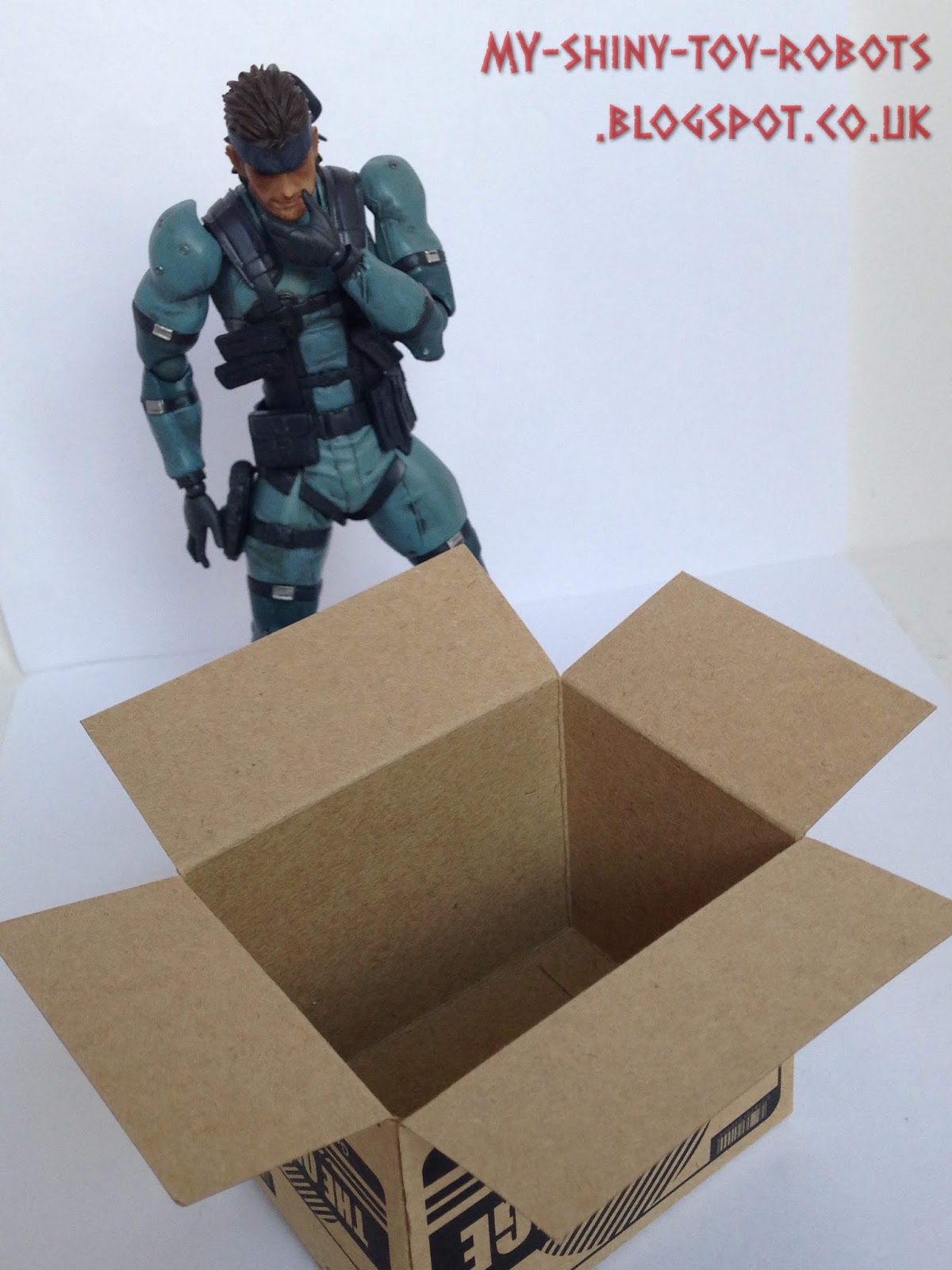 My Shiny Toy Robots: Toybox REVIEW: Figma Solid Snake MGS2 Ver.