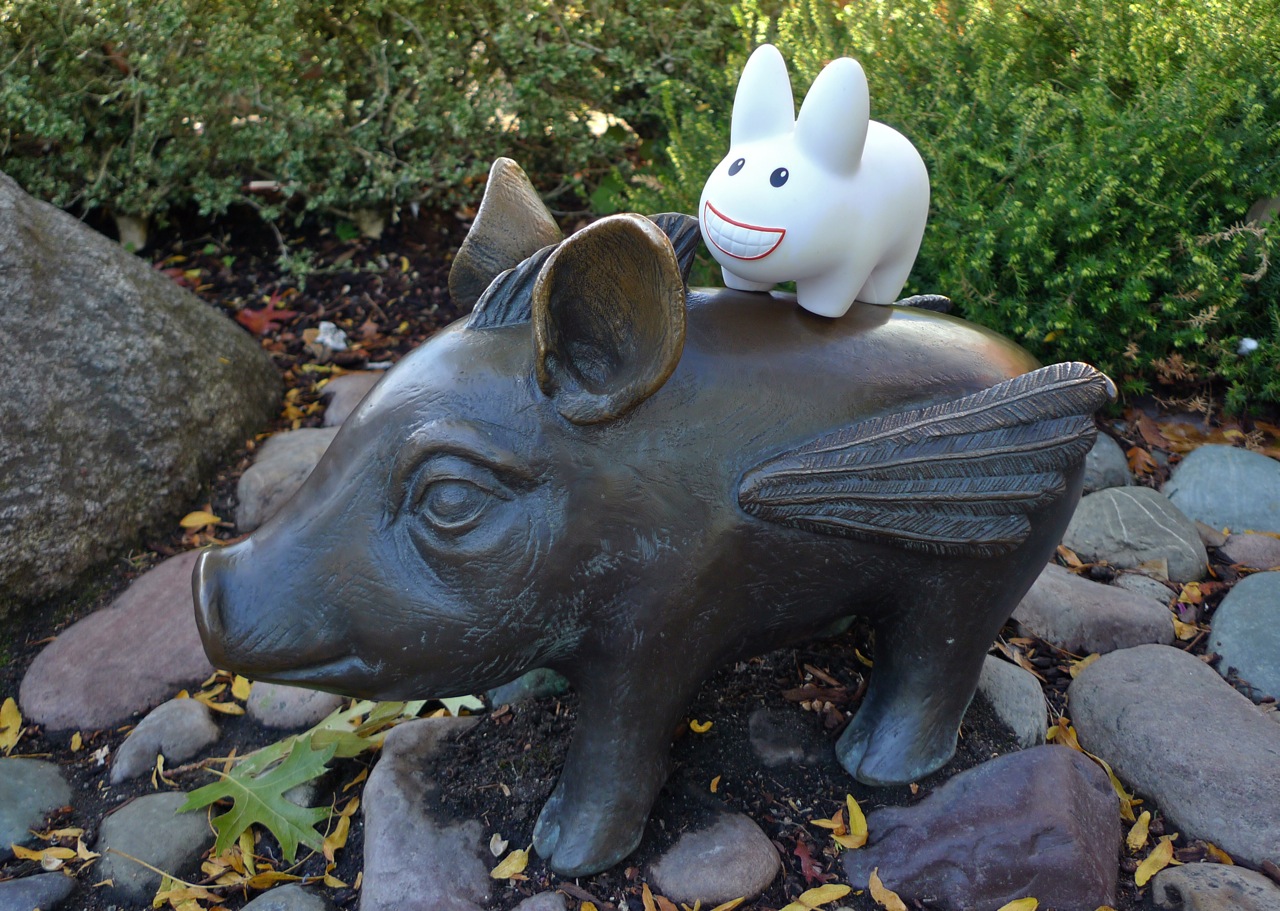 Year of the Labbit: When Pigs Fly!