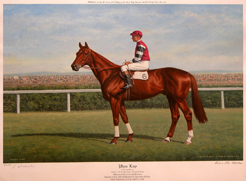 Najlepsze konie wyścigowe w historii: Phar Lap