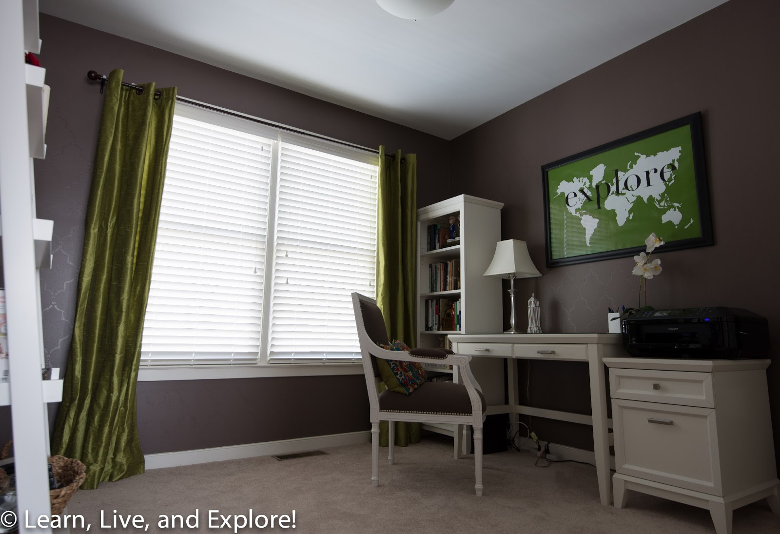 Office Makeover ~ Learn, Live, and Explore!