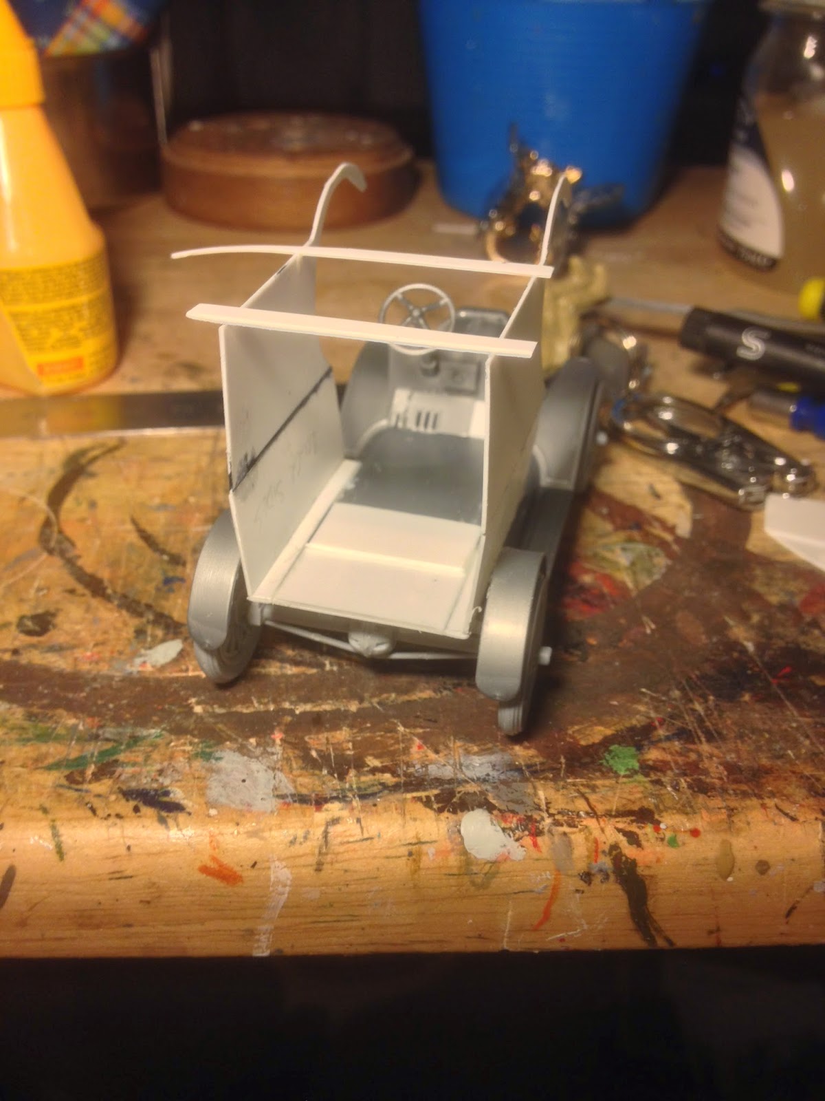 Scale Model Workbench: Ford model T conversion