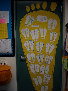 Pencils, Glue, & Tying Shoes: The Foot Book