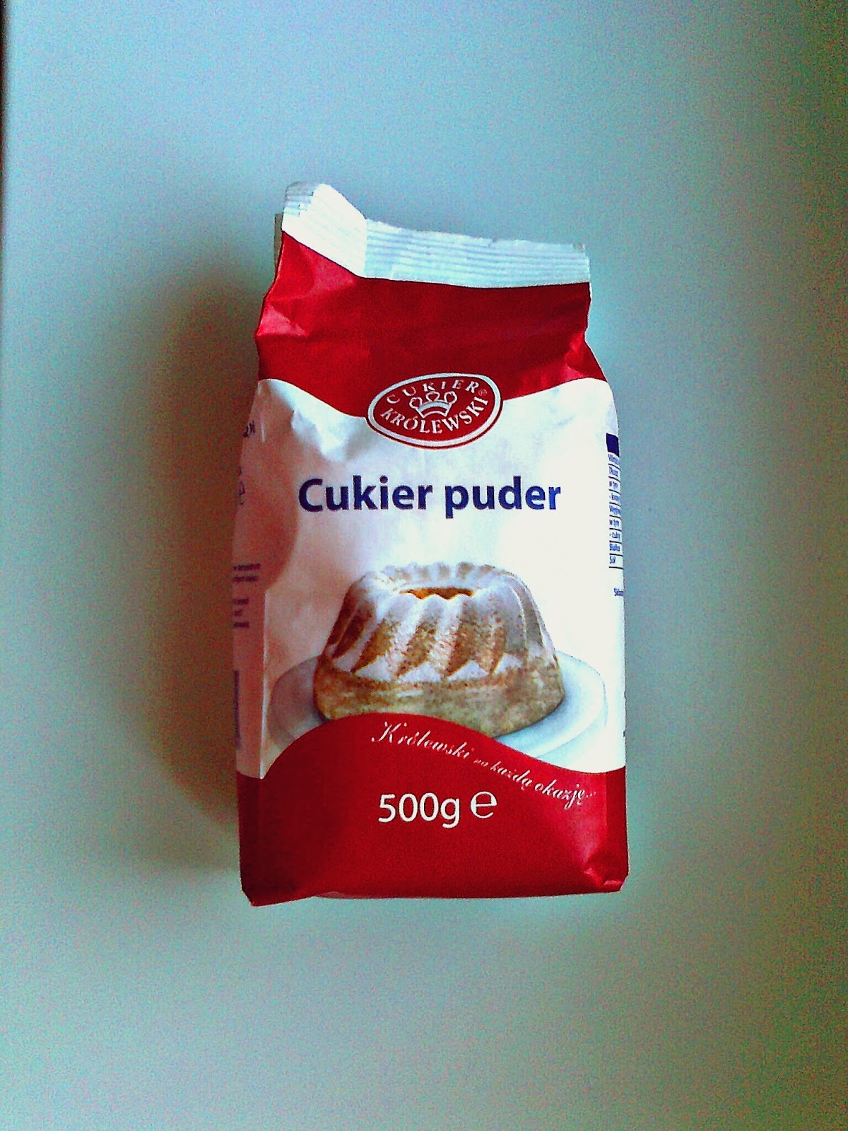 Podane na talerzu: Cukier KRÓLEWSKI puder