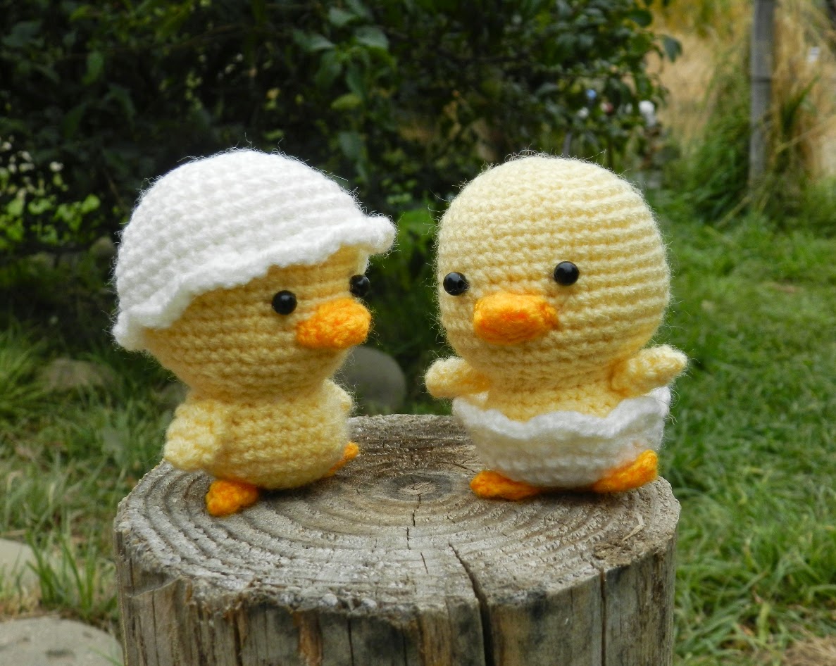 daxa rabalea: Pollitos amigurumi