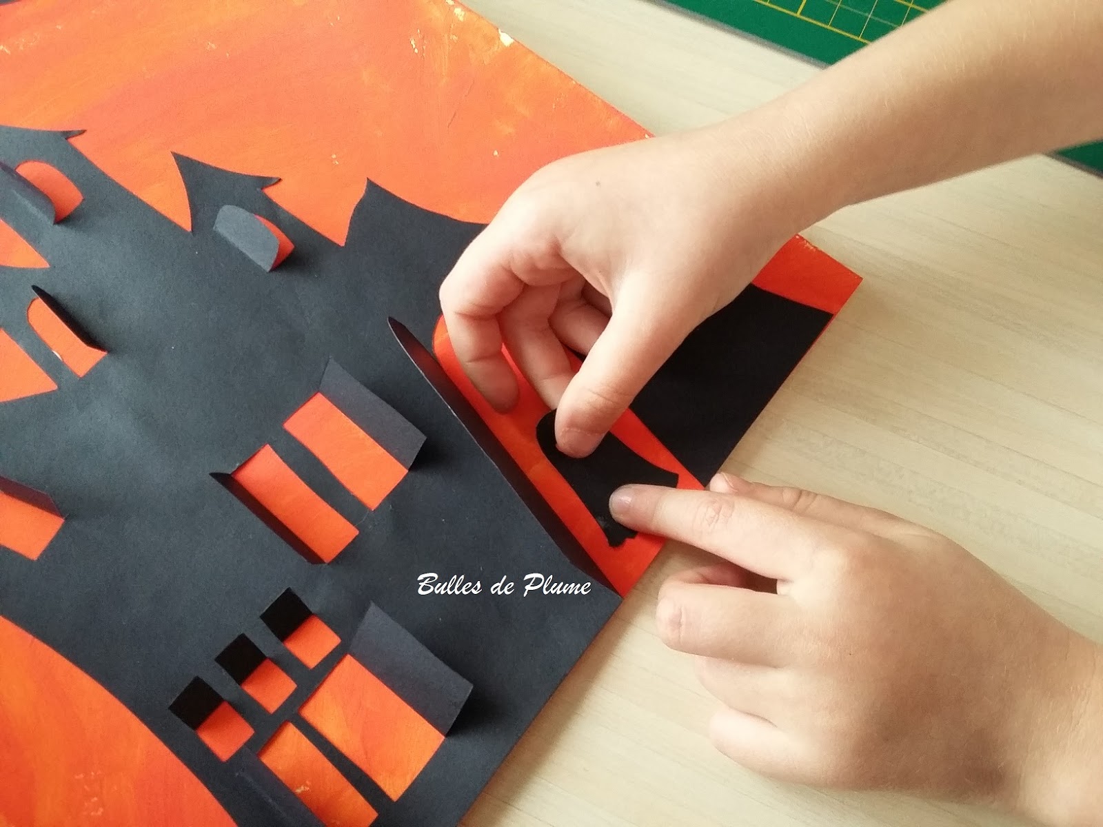 Bulles de Plume: DIY Tableau d'Halloween