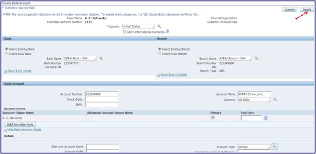 Oracle Applications: Oracle R12 Credit Card Payments Setups and Process