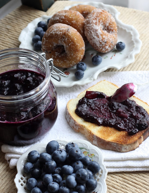 The Way to My Family's Heart: Blueberry Peach Jam