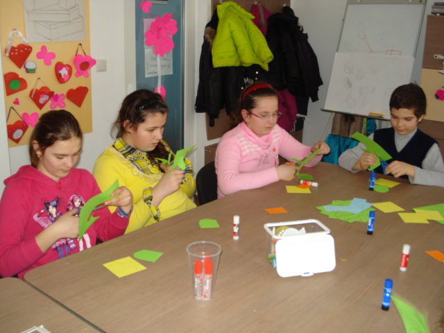 Atelierul de Creatie Bratca: Colaj de primavara