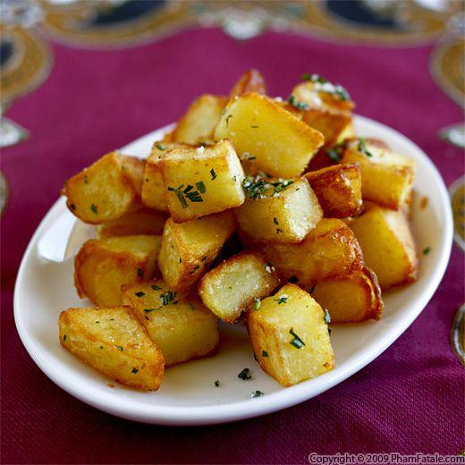 No Place Like Home Cooking: Pommes Rissolees (French Browned Potatoes)