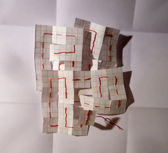 margaret-cooter: "Museum labyrinth" - map folding