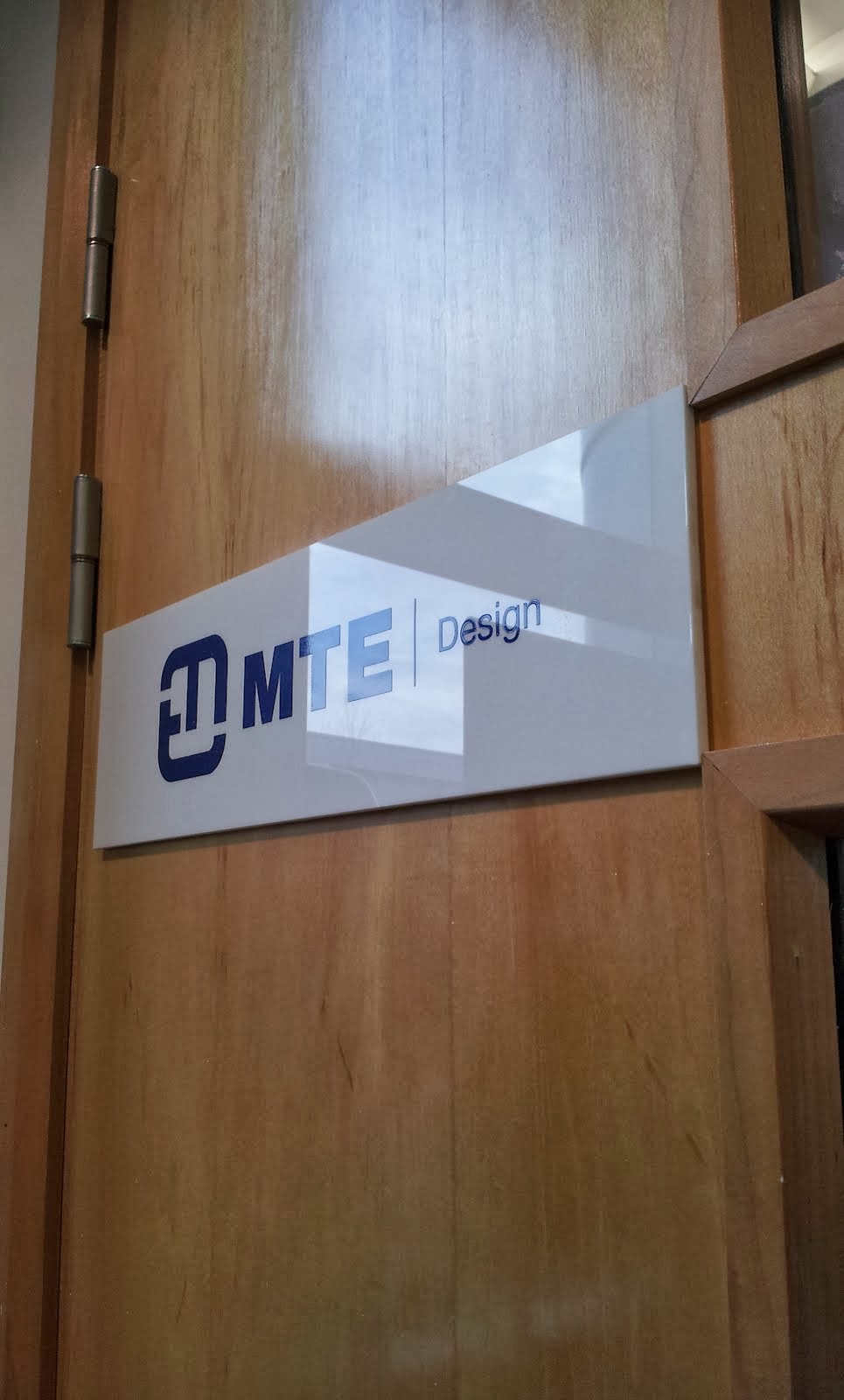 The Green I Signs Blog: White perspex door signs supplied & fitted by ...