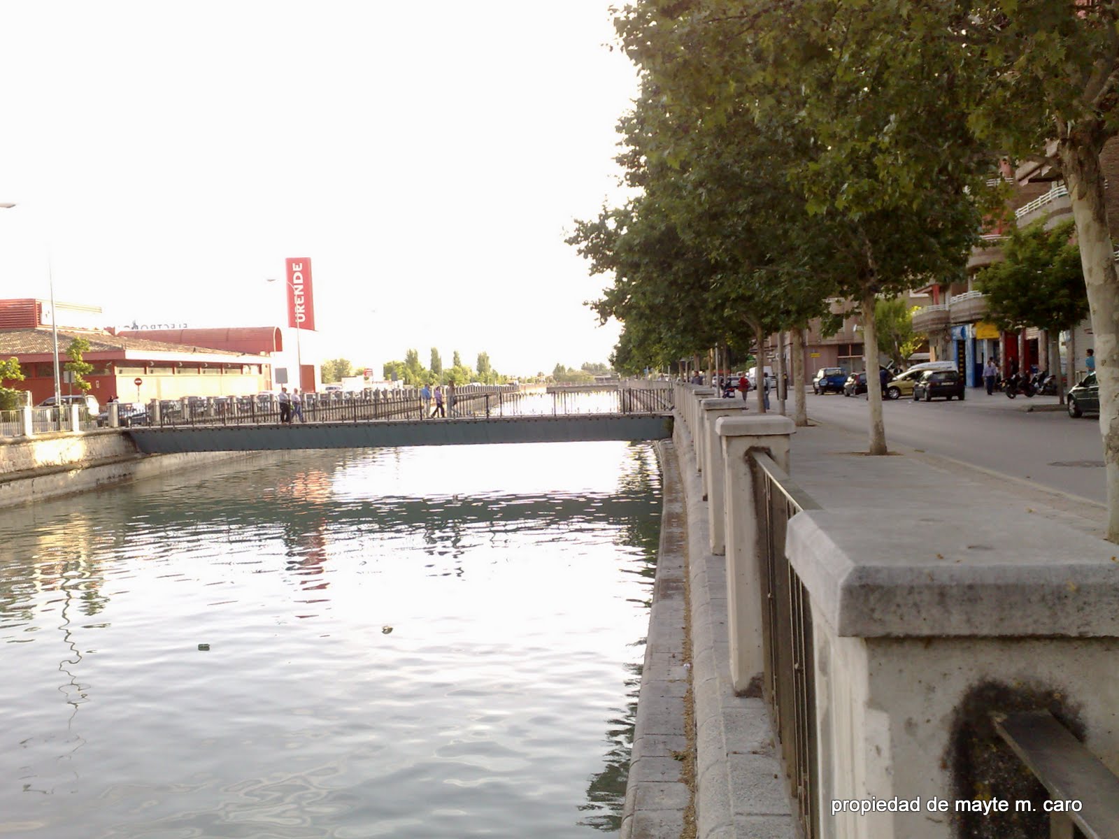 FUENTES EN GRANADA: Nuestro rio Genil a su paso por la ciudad.