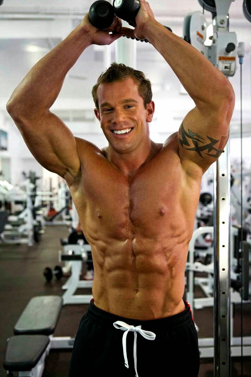 the beauty of male muscle: Chad