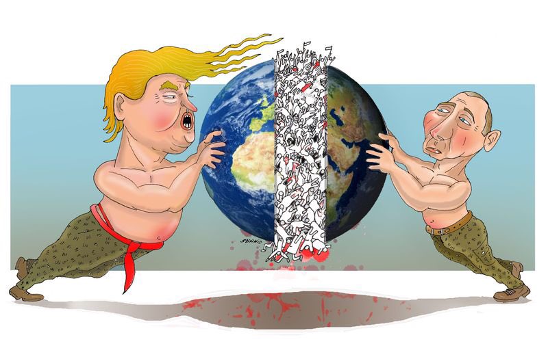 Russia and United States | Toons Mag Plus