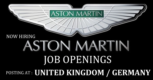 Aston Martin Jobs at United Kingdom Germany - Gulf Job Vacancies