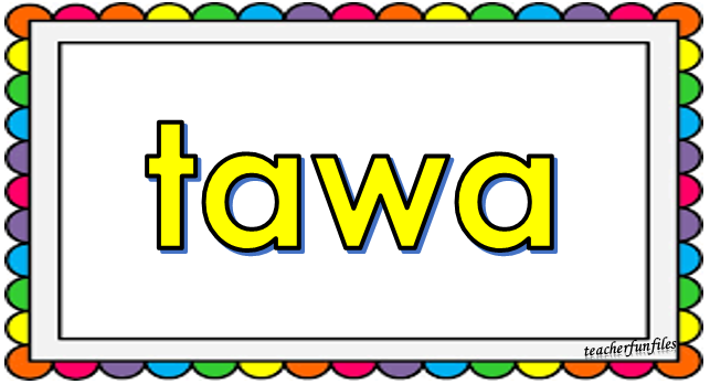 Teacher Fun Files: Pandiwa Flashcards