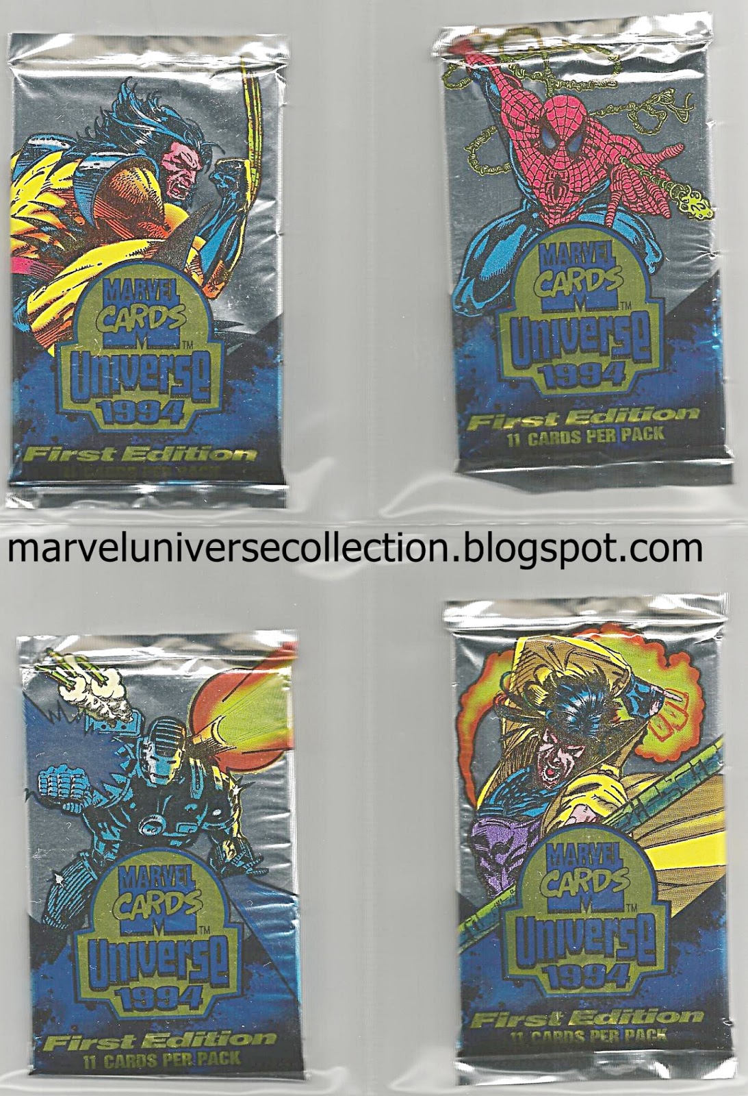 My Marvel Universe trading card collection