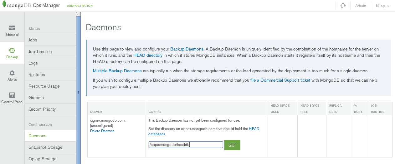 MongoDB: Opsmanager setup with MongoDB from scratch with CentOS 6.5