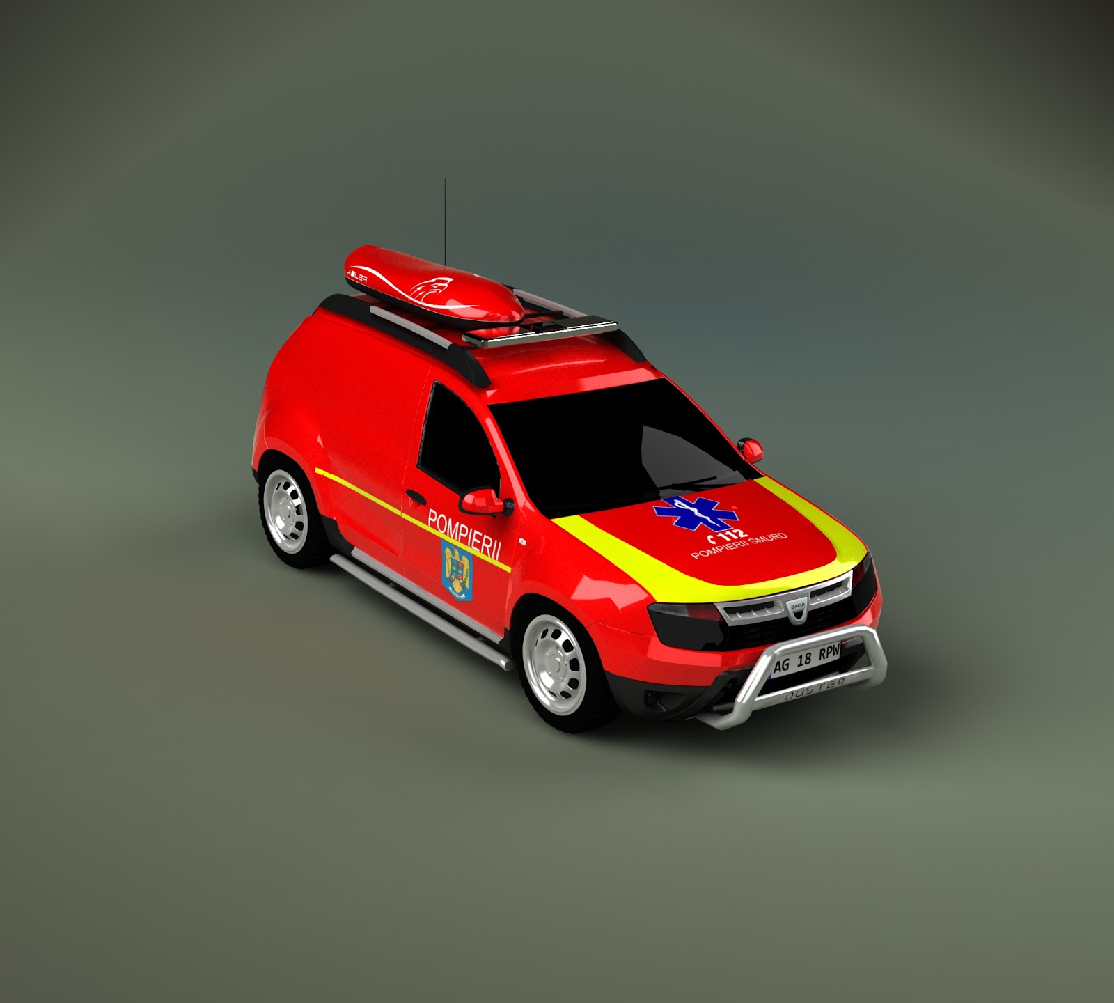 Wippy's Garage : 2010 Dacia Duster Pompierii | Dupa cum am promis, am ...