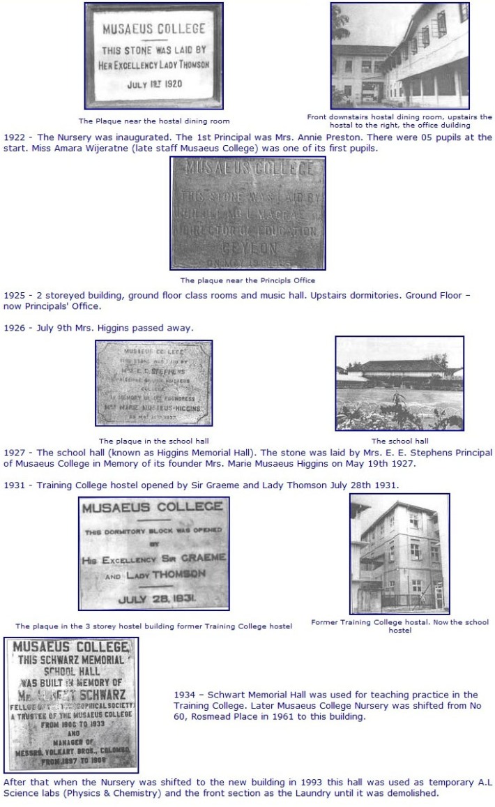 Schools in Sri Lanka: Musaeus College