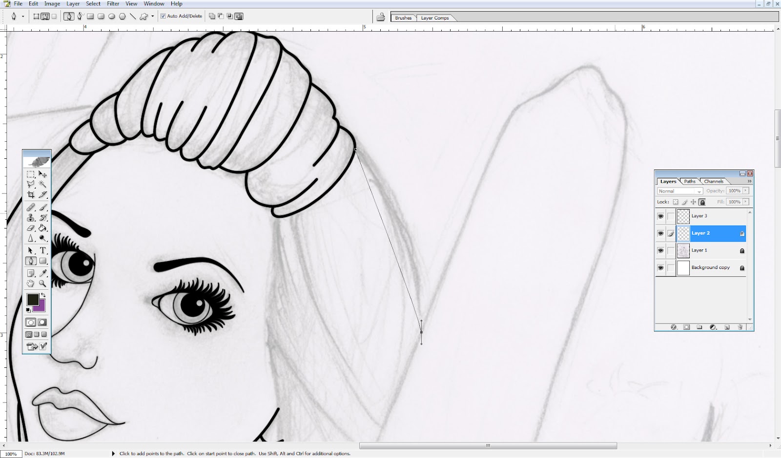 The Fantasy Art of Nikki Burnette: How to Create Clean Line Work in ...