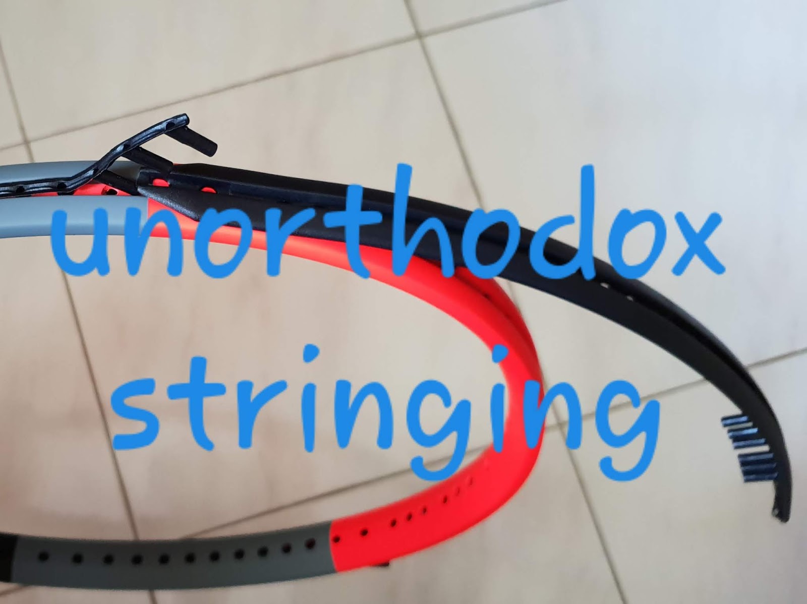 Unorthodox Stringing: Wilson Clash Customization