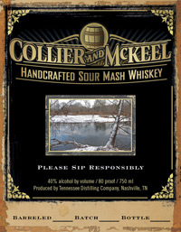 Free Food: My first whiskey review: Corner Creek and Collier & McKeel