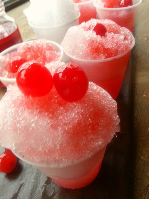 chica chocolatina: Cherry Mexican Raspado