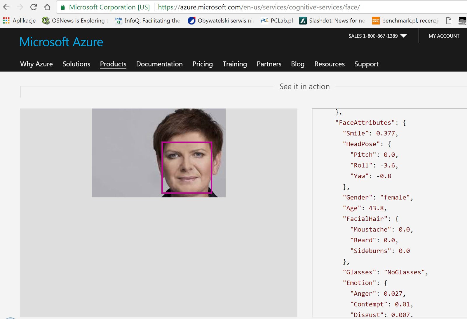 Blog 1307723433353: Microsoft Face API dostępne publicznie