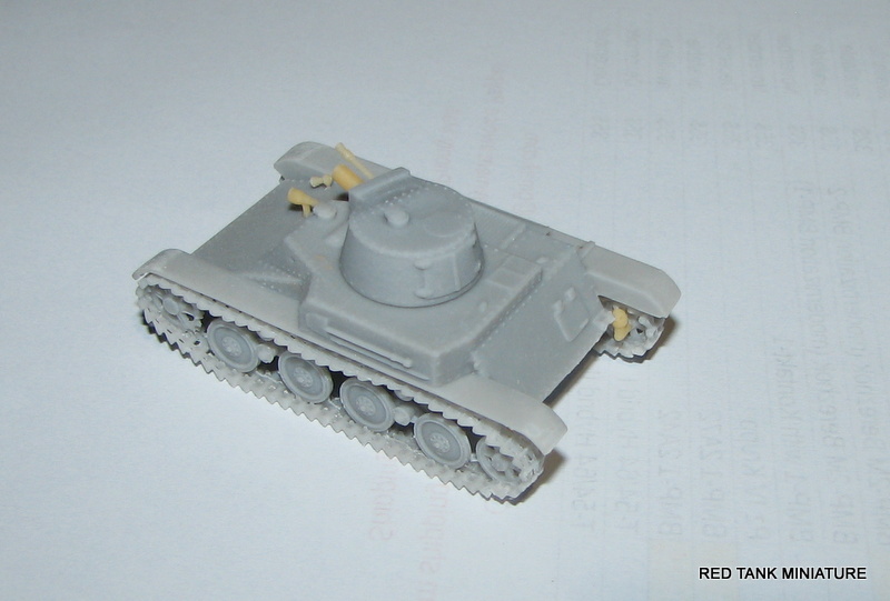 Gulumik Military Models: 4TP 1/72 RED TANK MINIATURE resin kit R72022 ...
