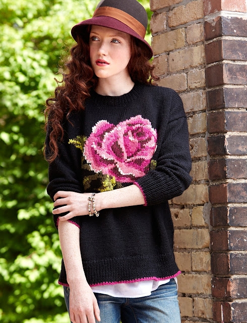 Irina: Flower Jumper. Patterns.