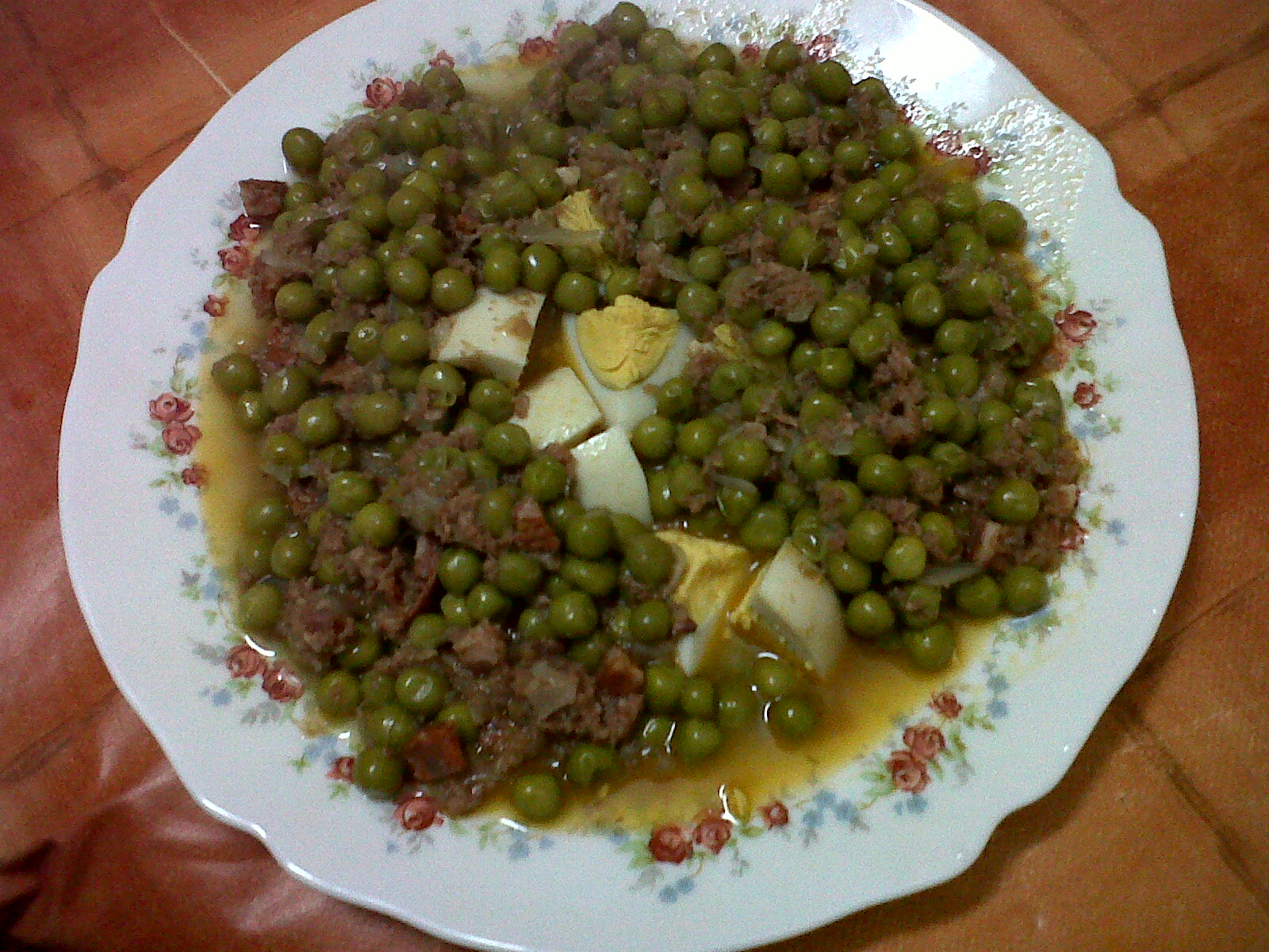 La Cocina de Ricardo: ARVEJAS (Guisantes) compuestas