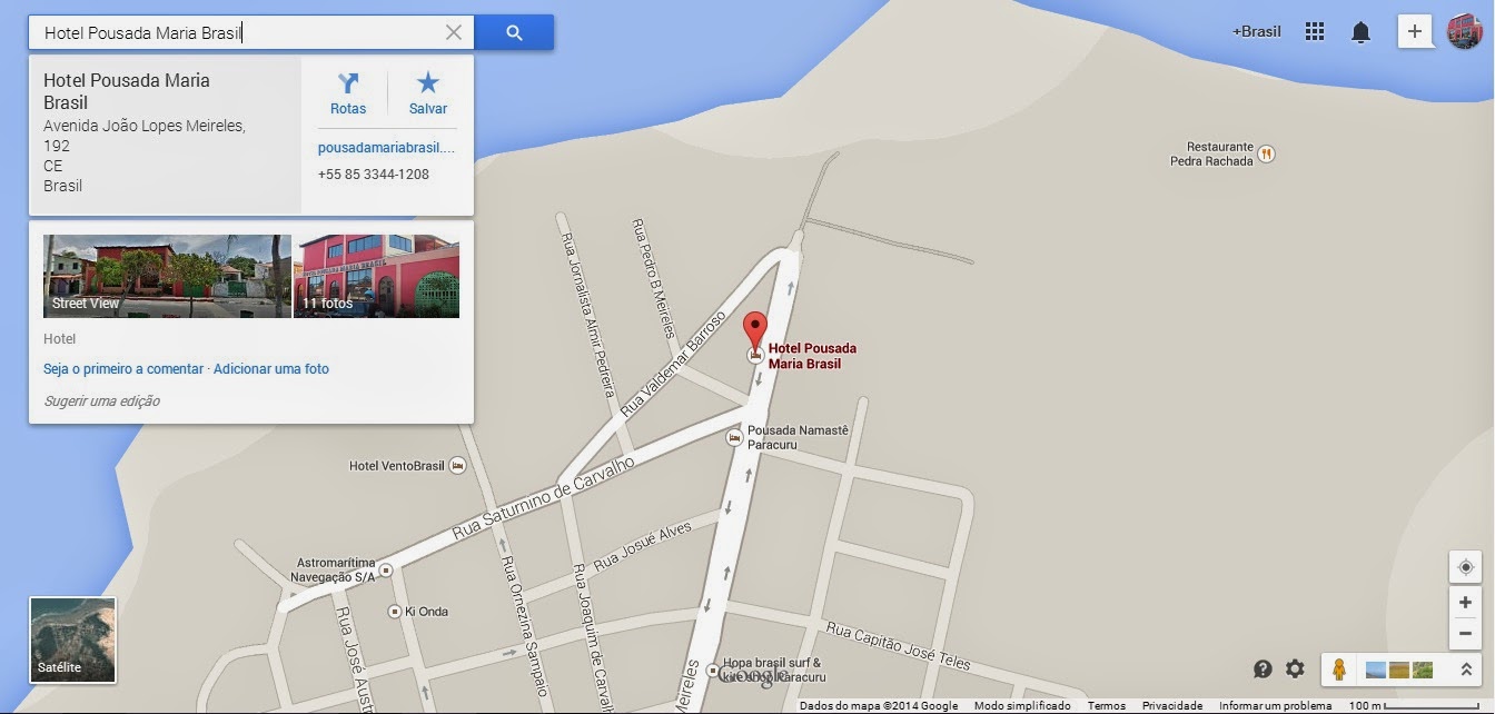 Hotel Pousada Maria Brasil: abril 2014