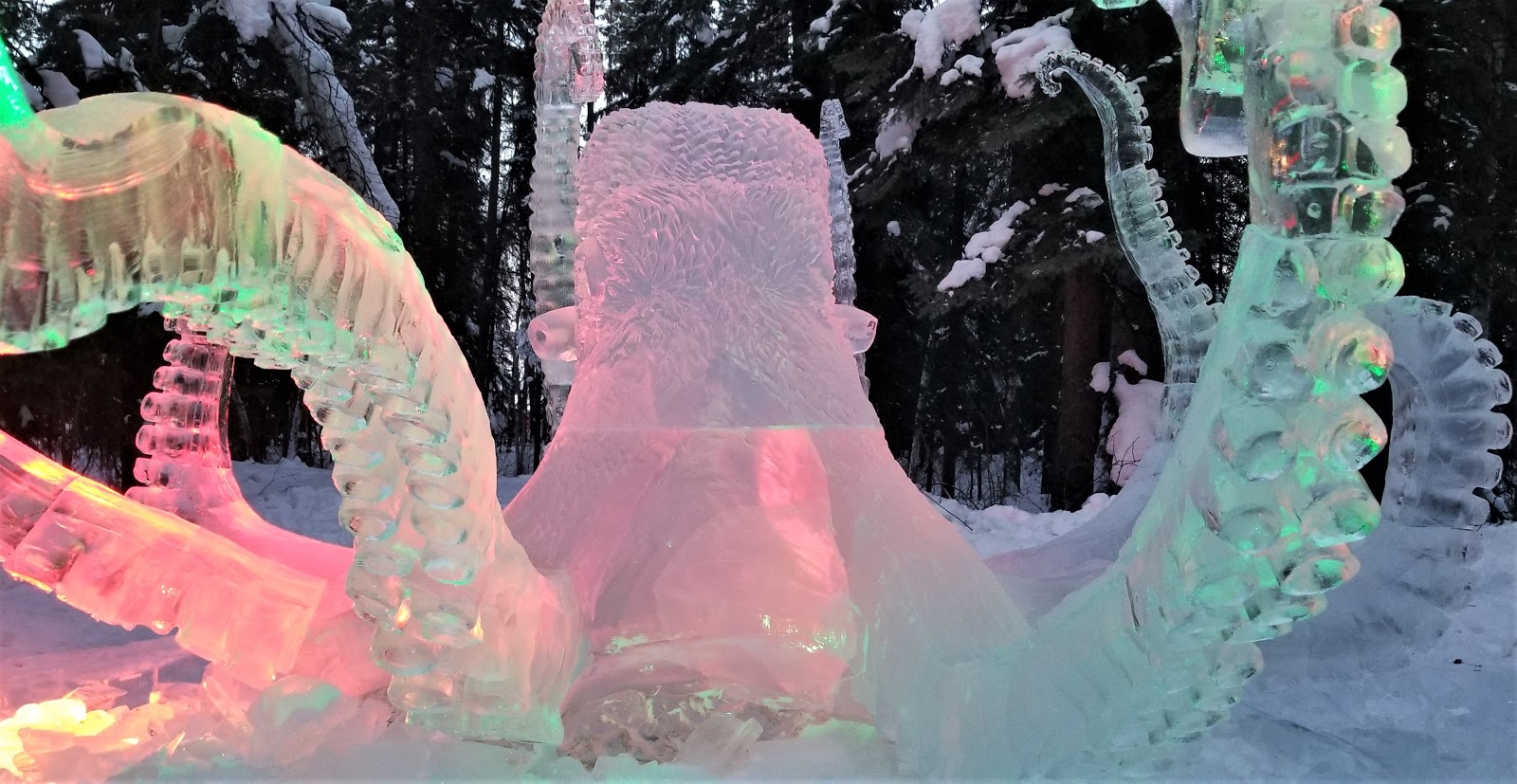 Visit to Ice Alaska's New Home